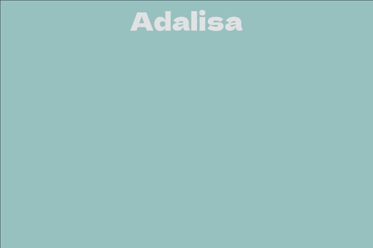 Adalisa - Facts, Bio, Career, Net Worth | AidWiki