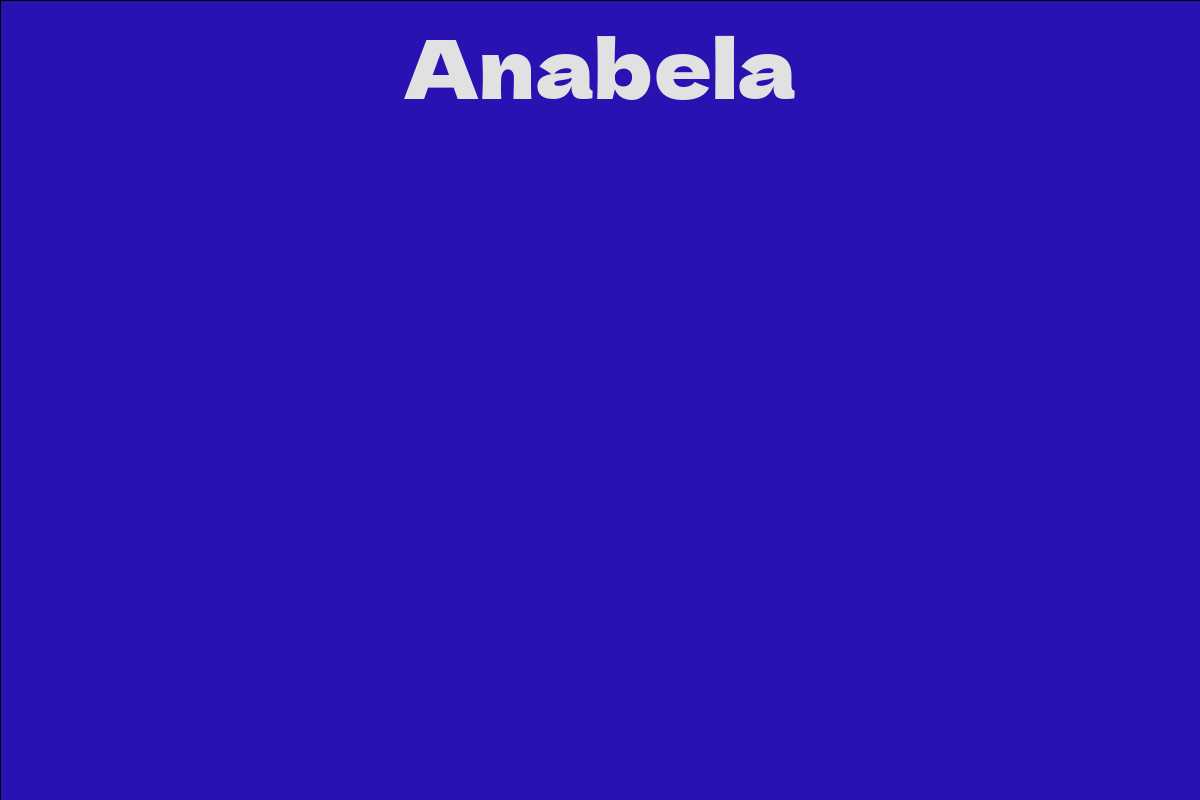 Anabela - Facts, Bio, Career, Net Worth | AidWiki