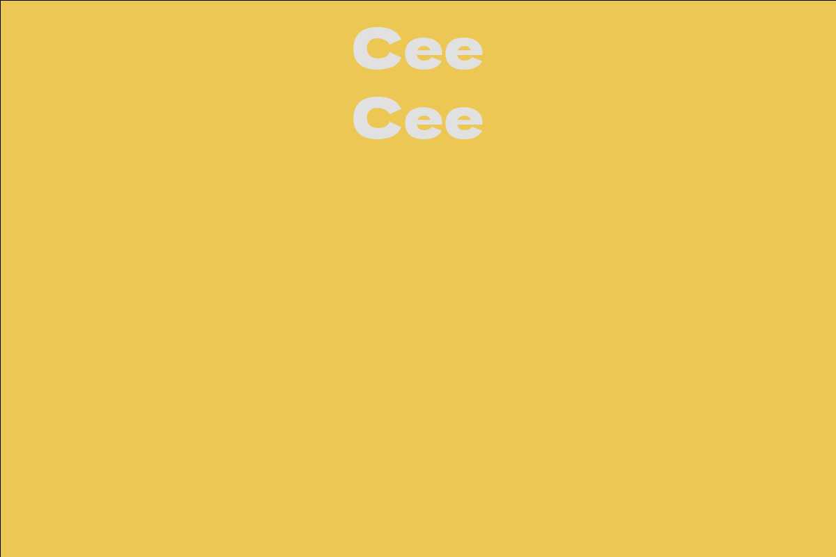 Cee Cee - Facts, Bio, Career, Net Worth | AidWiki