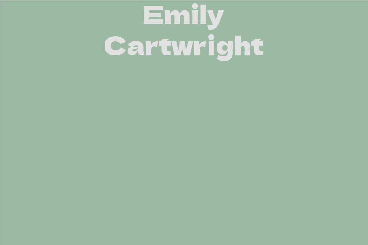 Emily Cartwright - Facts, Bio, Career, Net Worth | AidWiki