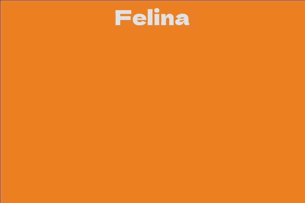 Felina - Facts, Bio, Career, Net Worth | AidWiki