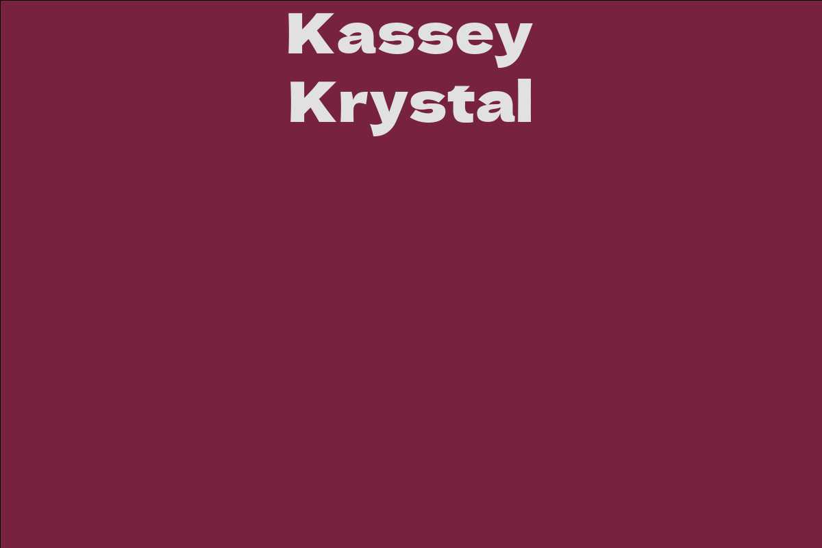 Kassey Krystal - Facts, Bio, Career, Net Worth | AidWiki