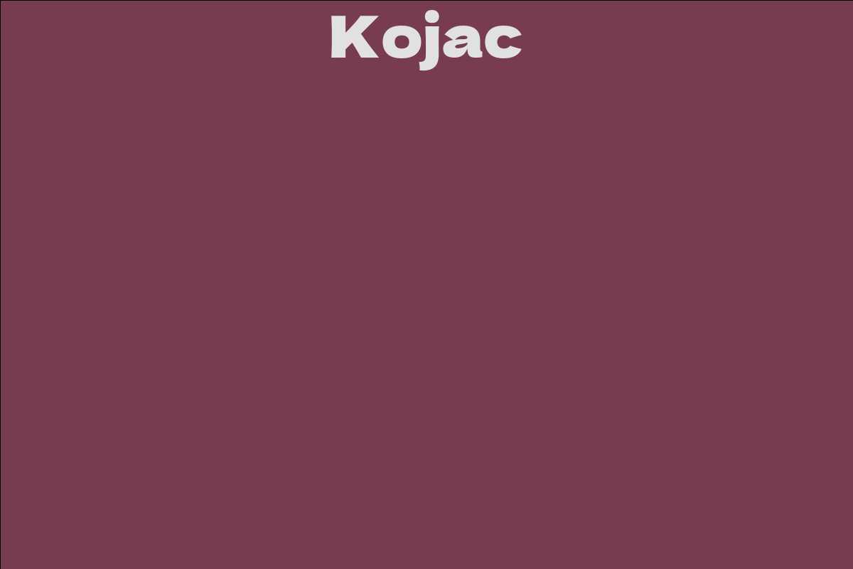Kojac - Facts, Bio, Career, Net Worth | AidWiki