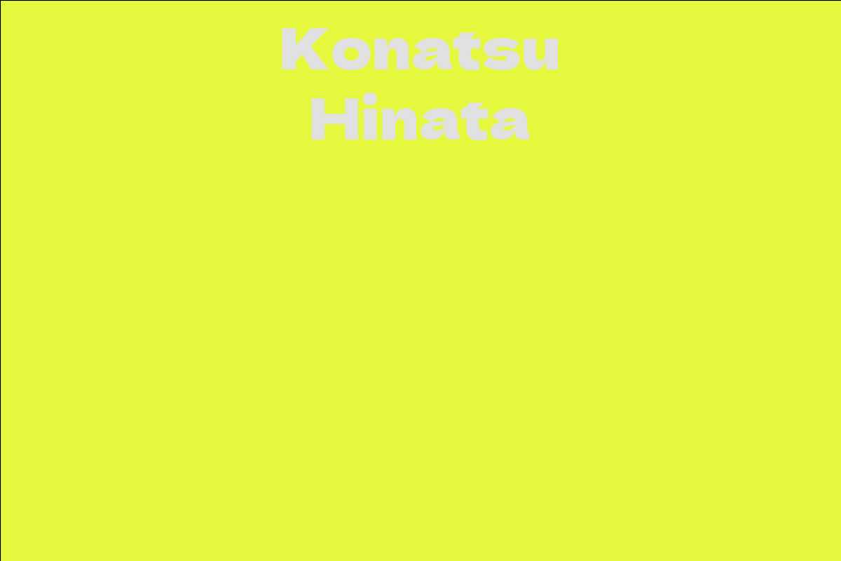 Konatsu Hinata - Facts, Bio, Career, Net Worth | AidWiki
