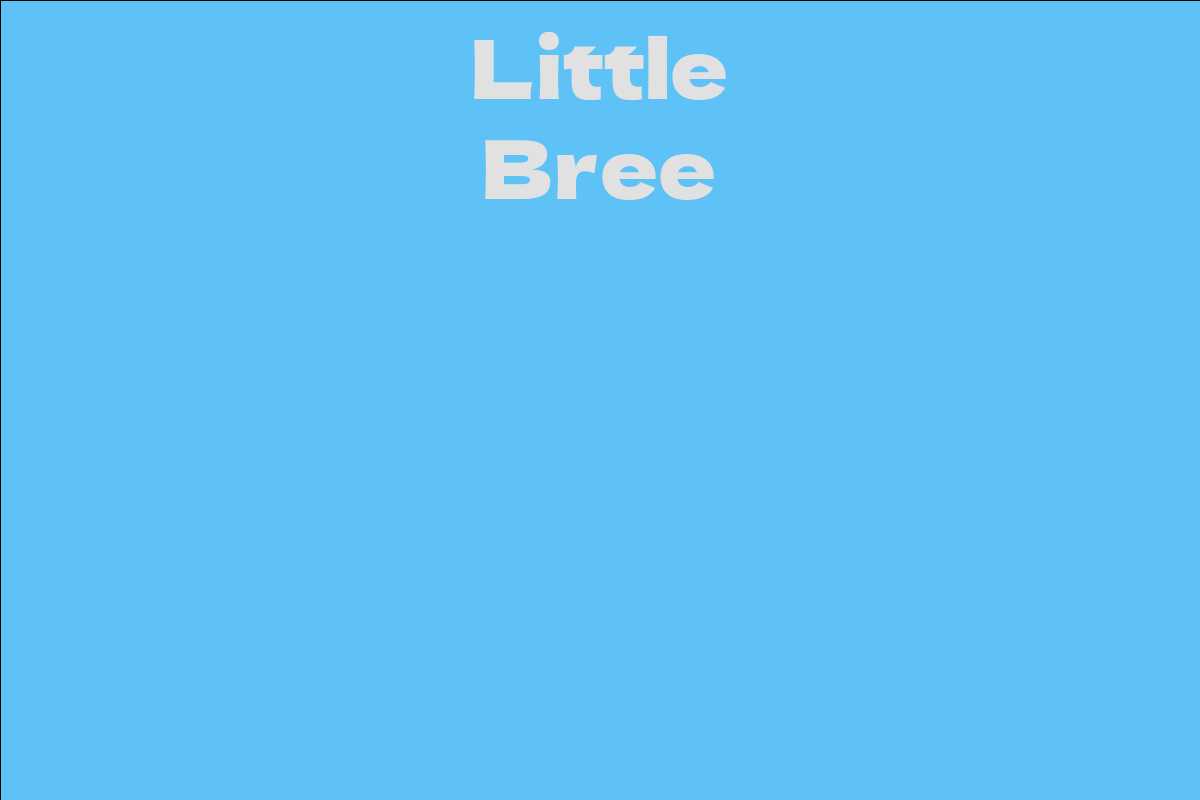 Little Bree - Facts, Bio, Career, Net Worth | AidWiki