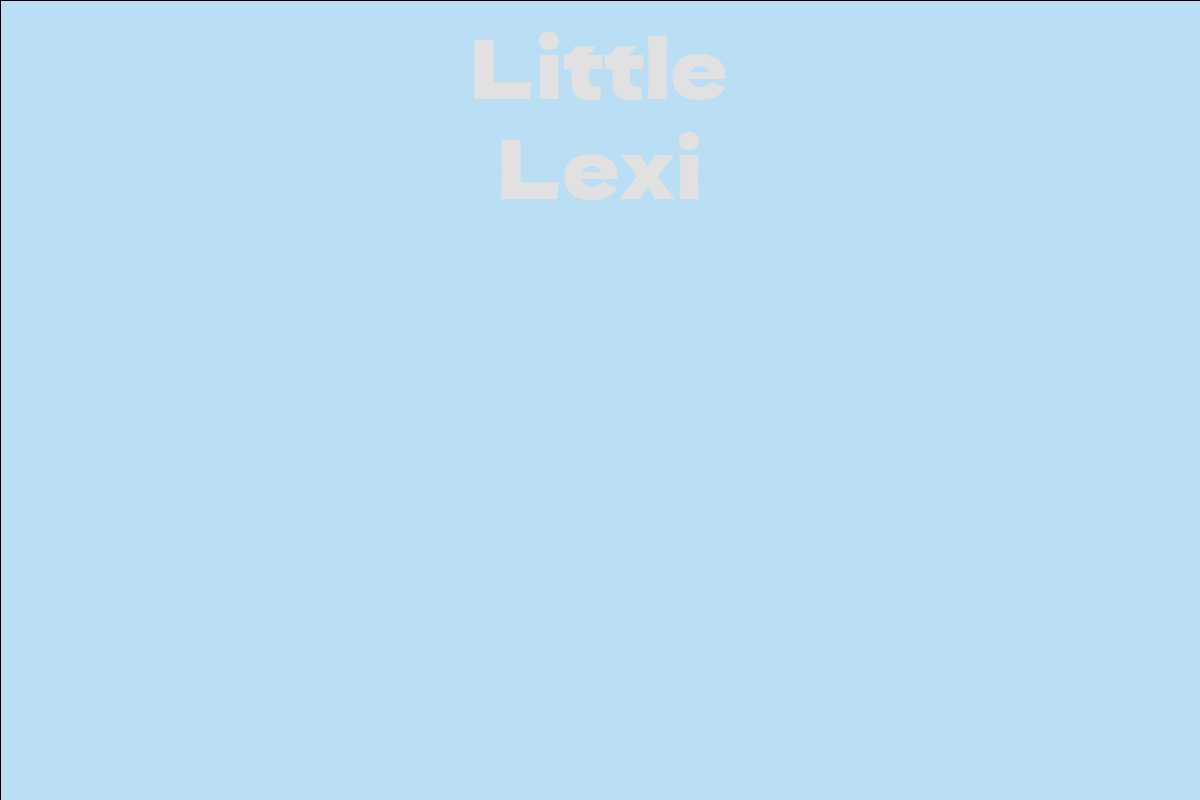 Little Lexi - Facts, Bio, Career, Net Worth | AidWiki