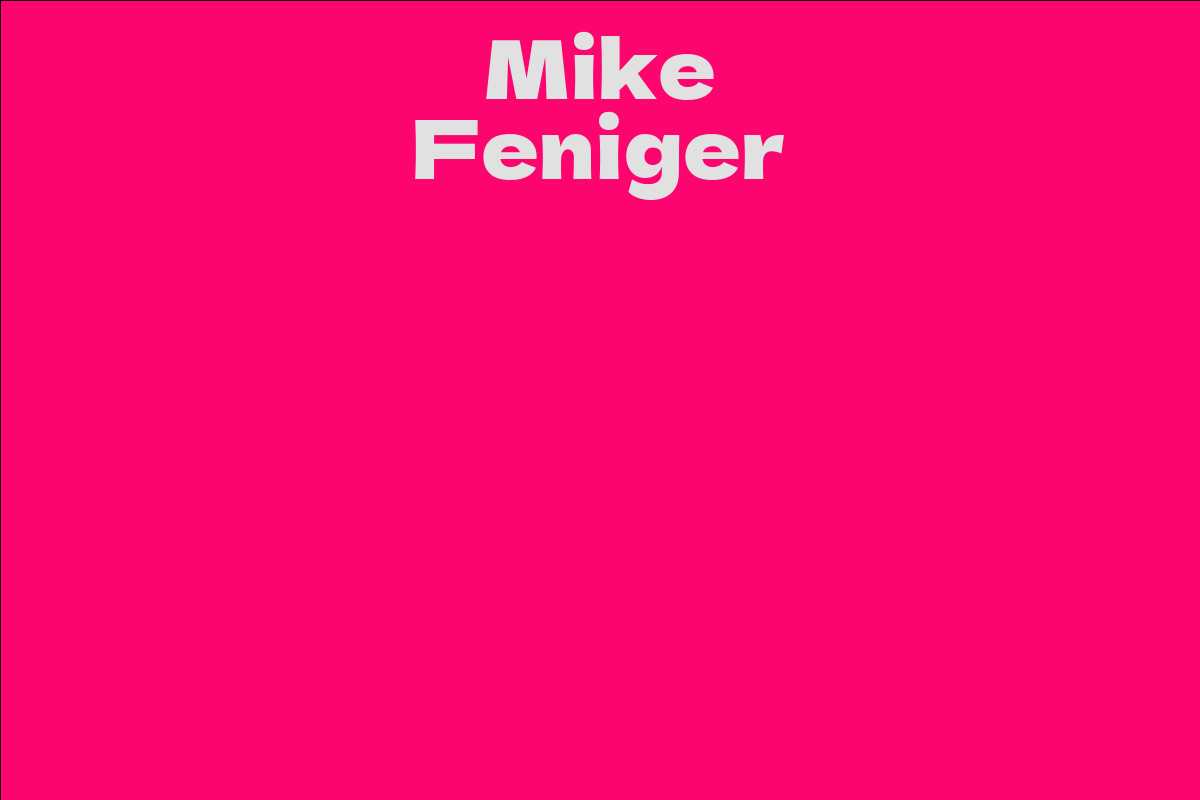 Mike Feniger - Facts, Bio, Career, Net Worth | AidWiki
