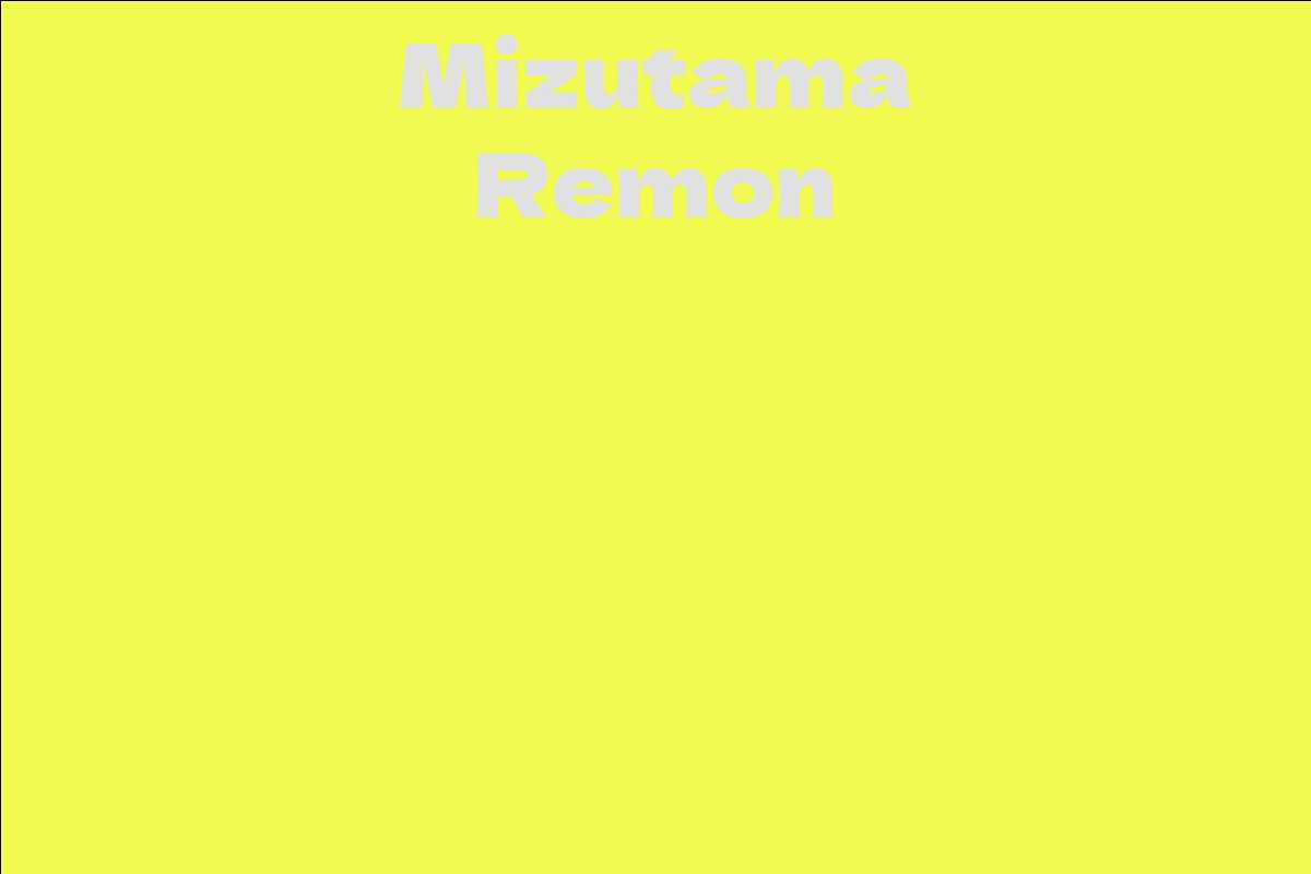 Mizutama Remon - Facts, Bio, Career, Net Worth | AidWiki