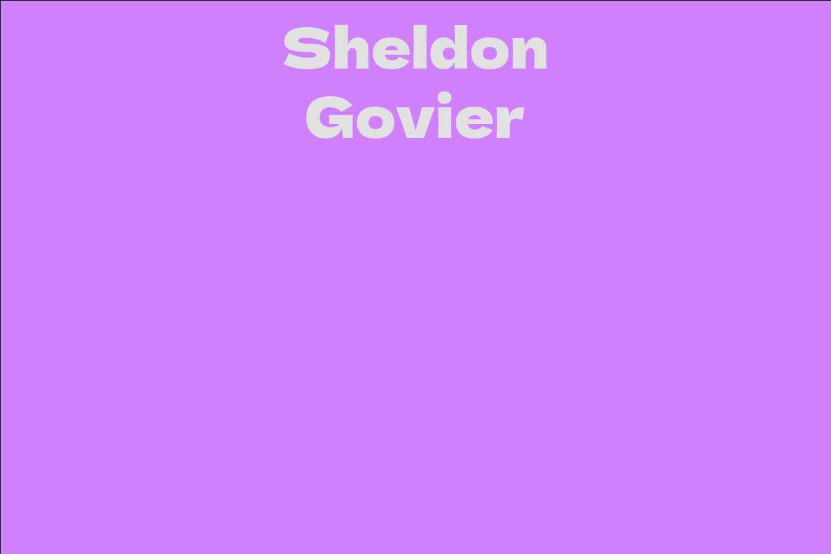 Sheldon Govier - Facts, Bio, Career, Net Worth | AidWiki