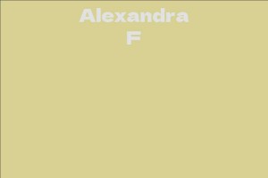 Alexandra F - Facts, Bio, Career, Net Worth | AidWiki