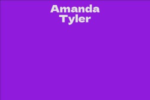 Amanda Tyler - Facts, Bio, Career, Net Worth | AidWiki