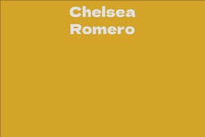 Chelsea Romero - Facts, Bio, Career, Net Worth | AidWiki