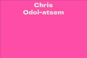 Chris Odoi-atsem - Facts, Bio, Career, Net Worth | AidWiki
