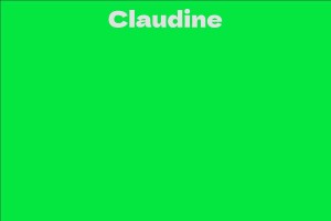 Claudine - Facts, Bio, Career, Net Worth | AidWiki