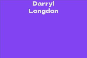 Darryl Longdon - Facts, Bio, Career, Net Worth | AidWiki