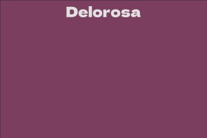 Delorosa - Facts, Bio, Career, Net Worth | AidWiki