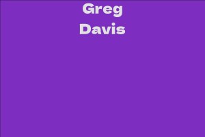 Greg Davis - Facts, Bio, Career, Net Worth | AidWiki