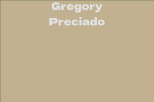 Gregory Preciado - Facts, Bio, Career, Net Worth | AidWiki