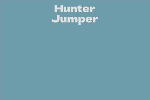 Hunter Jumper - Facts, Bio, Career, Net Worth | AidWiki