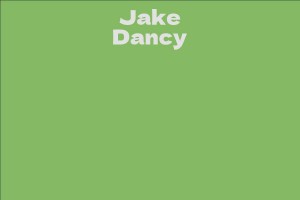Jake Dancy - Facts, Bio, Career, Net Worth | AidWiki