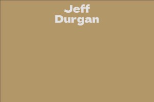 Jeff Durgan - Facts, Bio, Career, Net Worth | AidWiki