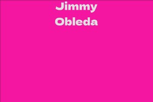 Jimmy Obleda - Facts, Bio, Career, Net Worth | AidWiki
