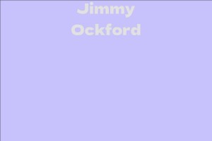 Jimmy Ockford - Facts, Bio, Career, Net Worth | AidWiki