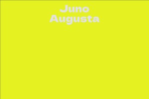 Juno Augusta - Facts, Bio, Career, Net Worth | AidWiki