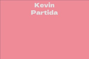 Kevin Partida - Facts, Bio, Career, Net Worth | AidWiki