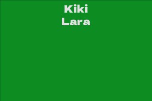 Kiki Lara - Facts, Bio, Career, Net Worth | AidWiki