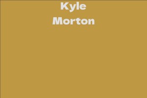 Kyle Morton - Facts, Bio, Career, Net Worth | AidWiki