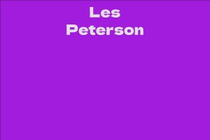 Les Peterson - Facts, Bio, Career, Net Worth | AidWiki