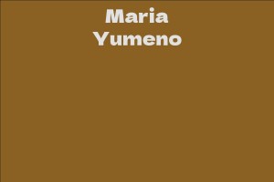 Maria Yumeno - Facts, Bio, Career, Net Worth | AidWiki