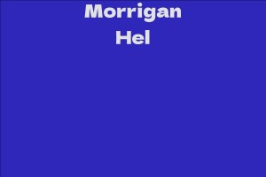 Morrigan Hel - Facts, Bio, Career, Net Worth | AidWiki