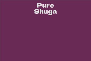 Pure Shuga - Facts, Bio, Career, Net Worth | AidWiki