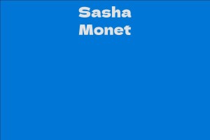 Sasha Monet - Facts, Bio, Career, Net Worth | AidWiki