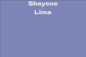 Shayene Lima - Facts, Bio, Career, Net Worth | AidWiki