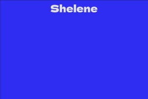 Shelene - Facts, Bio, Career, Net Worth | AidWiki