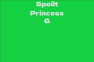 Spoilt Princess G - Facts, Bio, Career, Net Worth | AidWiki