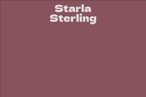 Starla Sterling - Facts, Bio, Career, Net Worth | AidWiki