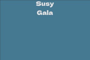 Susy Gala - Facts, Bio, Career, Net Worth | AidWiki