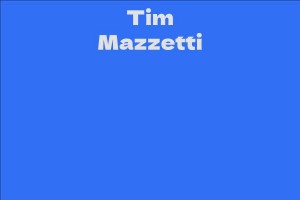 Tim Mazzetti - Facts, Bio, Career, Net Worth | AidWiki