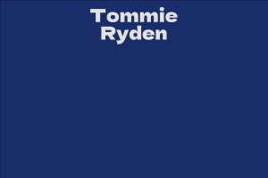 Tommie Ryden - Facts, Bio, Career, Net Worth | AidWiki