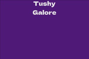 Tushy Galore - Facts, Bio, Career, Net Worth | AidWiki