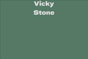 Vicky Stone - Facts, Bio, Career, Net Worth | AidWiki